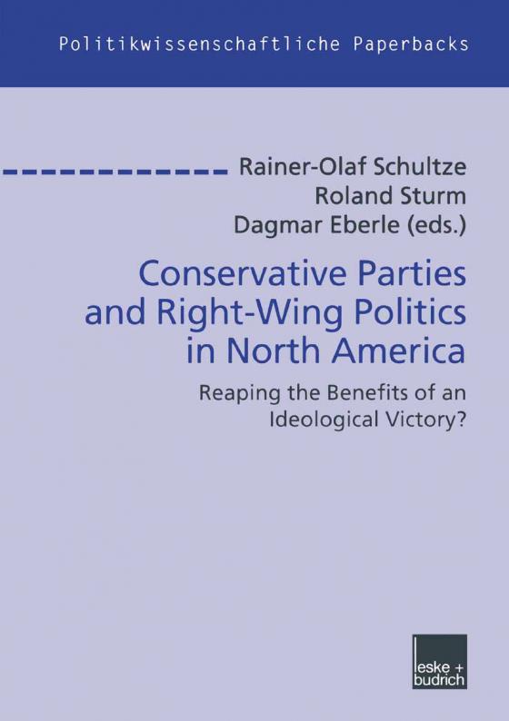 Conservative Parties and Right-Wing Politics in North America | Lesejury