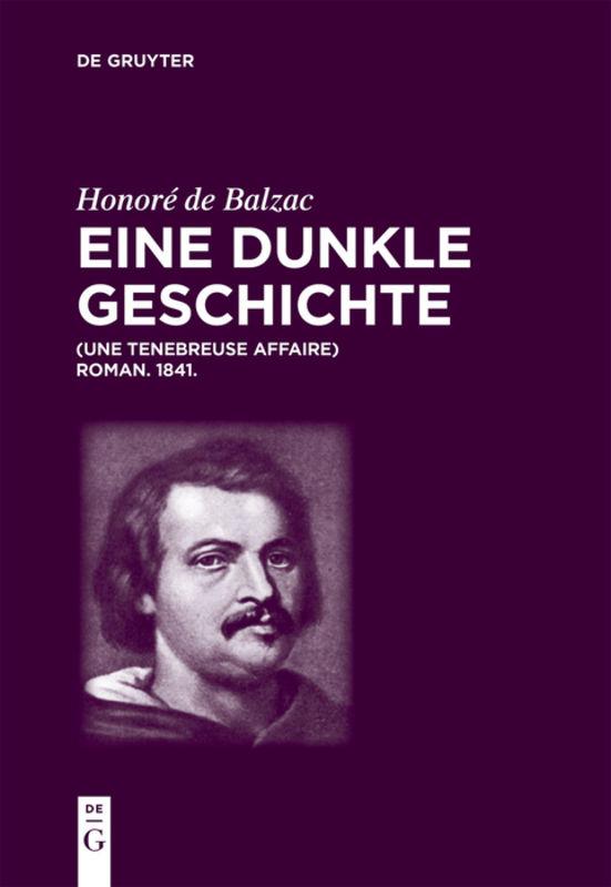 Honoré de Balzac, Eine dunkle Geschichte | Lesejury